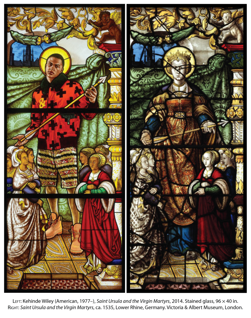 Christian-themed portraits by Kehinde Wiley – Art & Theology