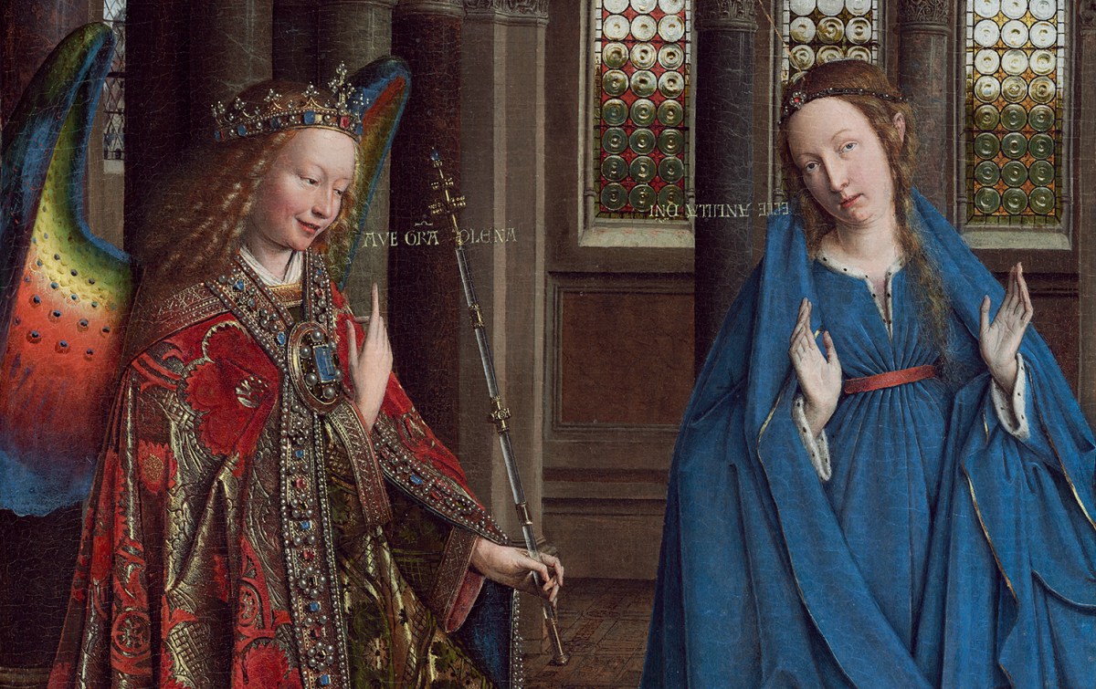 Three poems on Jan van Eyck’s Annunciation – Art & Theology