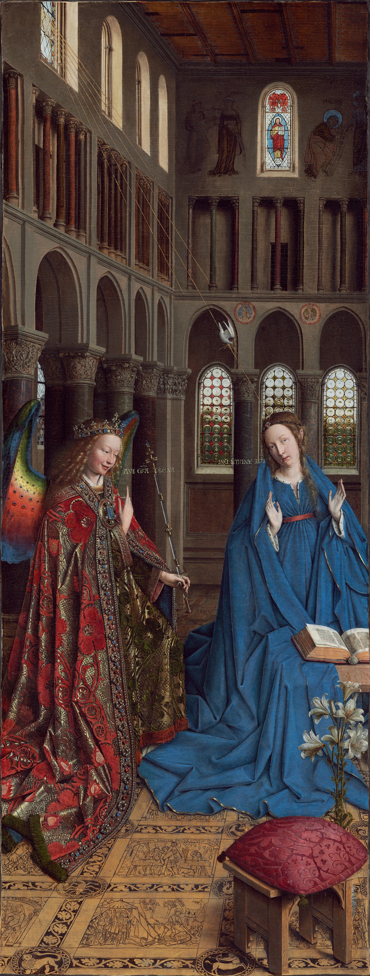 Three poems on Jan van Eyck’s Annunciation – Art & Theology
