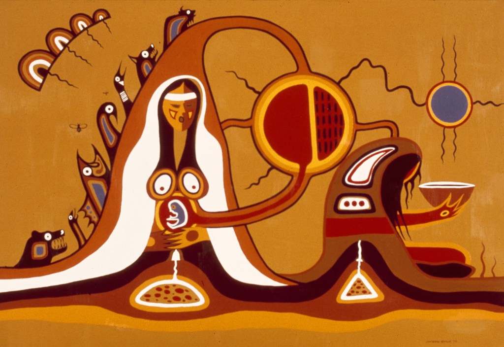 Oji-Cree Nativity painting – Art & Theology